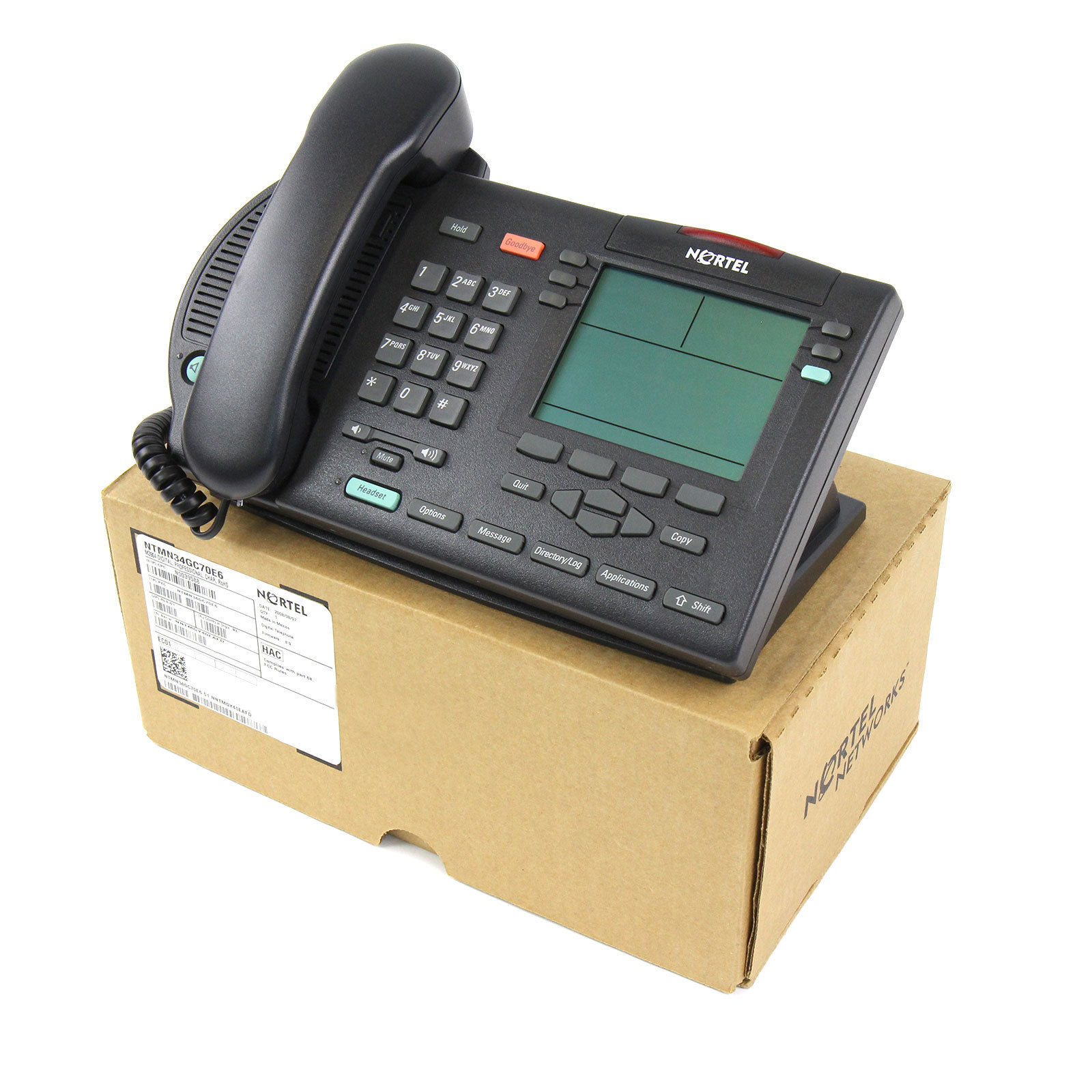 Office Phone 4 Line Meridian Digital Telephones M3903 And M3904 Quick ...